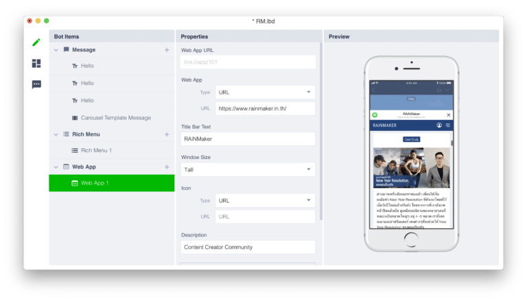 ออกแบบ LINE Chat bot แบบไม่ต้องเขียนโค้ด ด้วย LINE Bot Designer