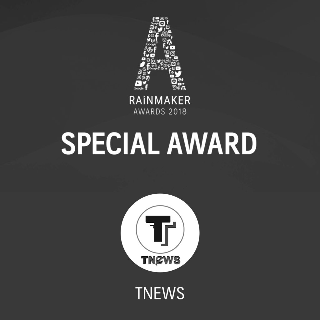 ประกาศผลรางวัล RAiNMaker Awards 2018