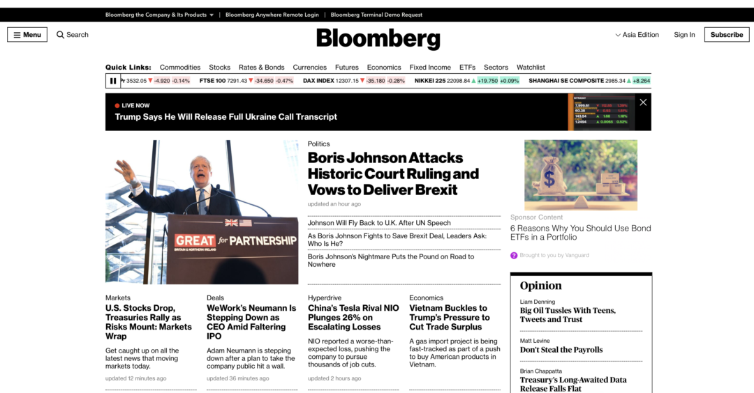 Bloomberg จากสื่อที่ไม่เชื่อเรื่อง Subscription จนเจอคนสมัครมากกว่าที่ ...