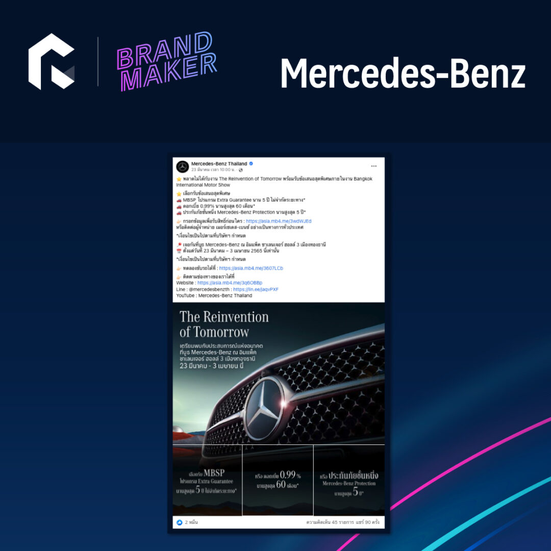 BrandMaker: ส่องวิธีการทำคอนเทนต์แบรนด์รถยนต์ในงาน Motor Show 2022