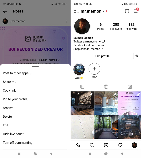 Instagram ทดสอบ 'Pin to Your Profile' ปักหมุดโพสต์บนหน้าโปรไฟล์ และ ...