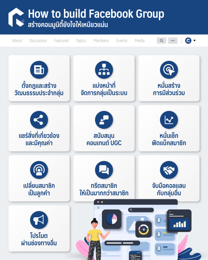 How to build Facebook Group สร้างคอมมูนิตี้ยังไงให้เหนียวแน่น