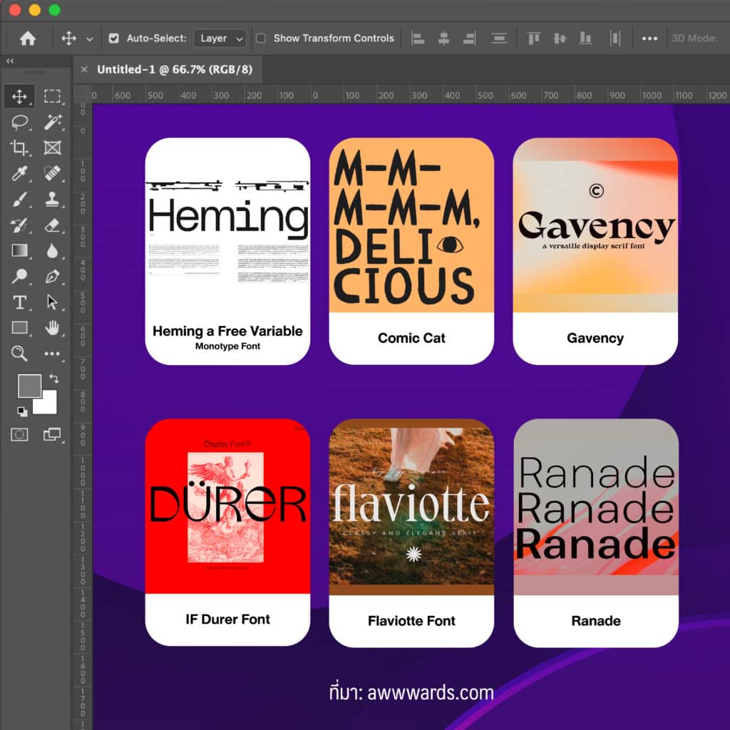 แจกคัมภีร์ฟรี 100 ฟอนต์ ! ที่สายกราฟิกต้องลองปี 2022