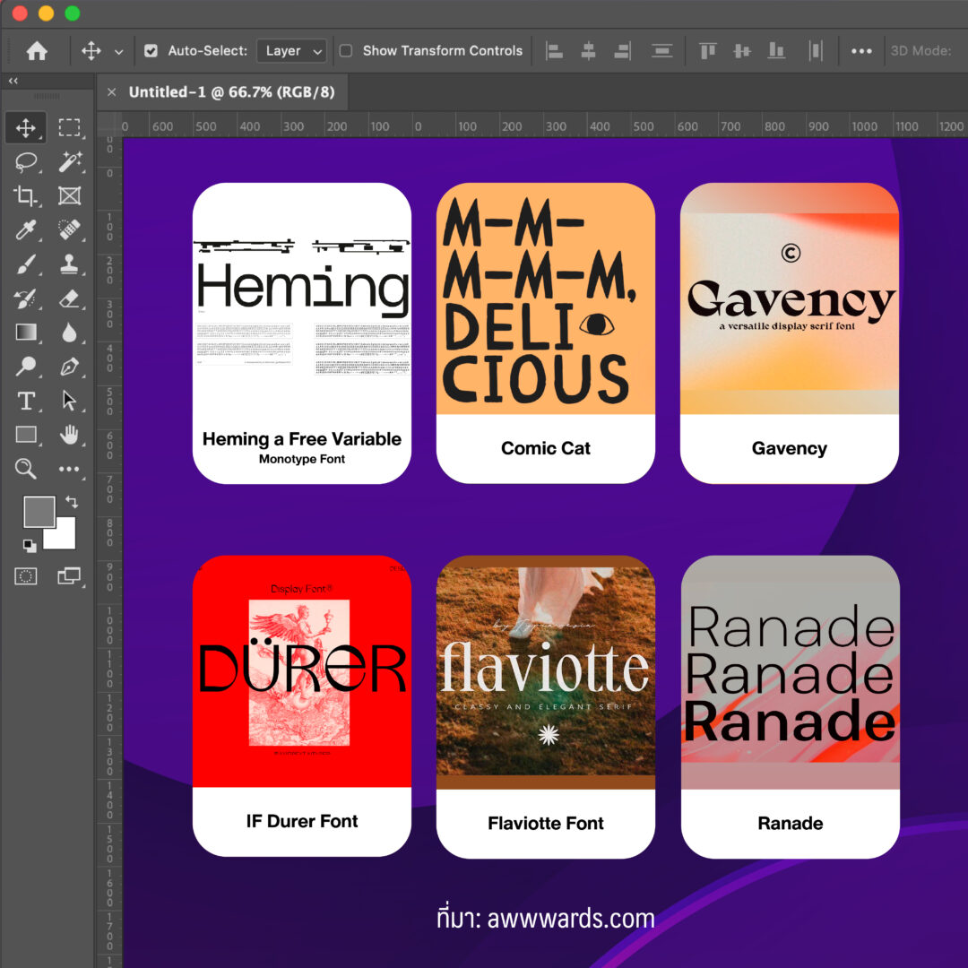 แจกคัมภีร์ฟรี 100 ฟอนต์ ! ที่สายกราฟิกต้องลองปี 2022