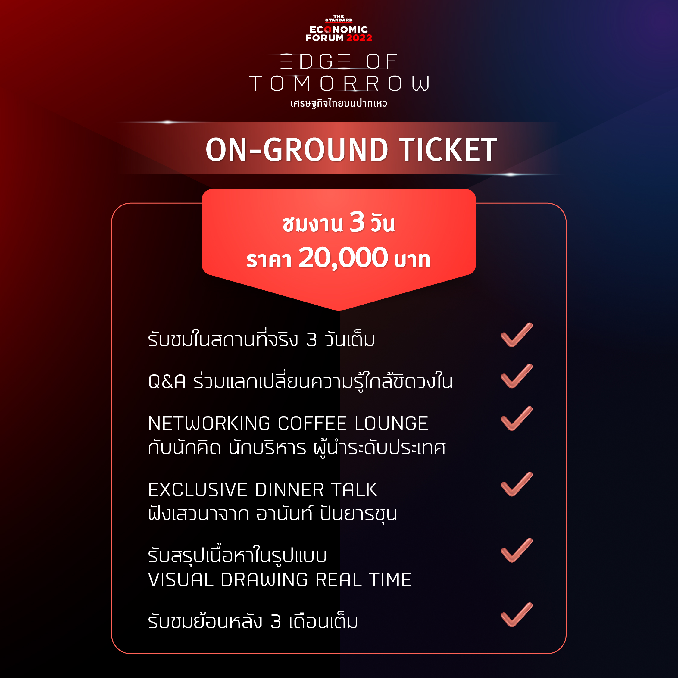 ร่วมหาทางออก ‘เศรษฐกิจไทยบนปากเหว’ ในเวที THE STANDARD ECONOMIC FORUM ...