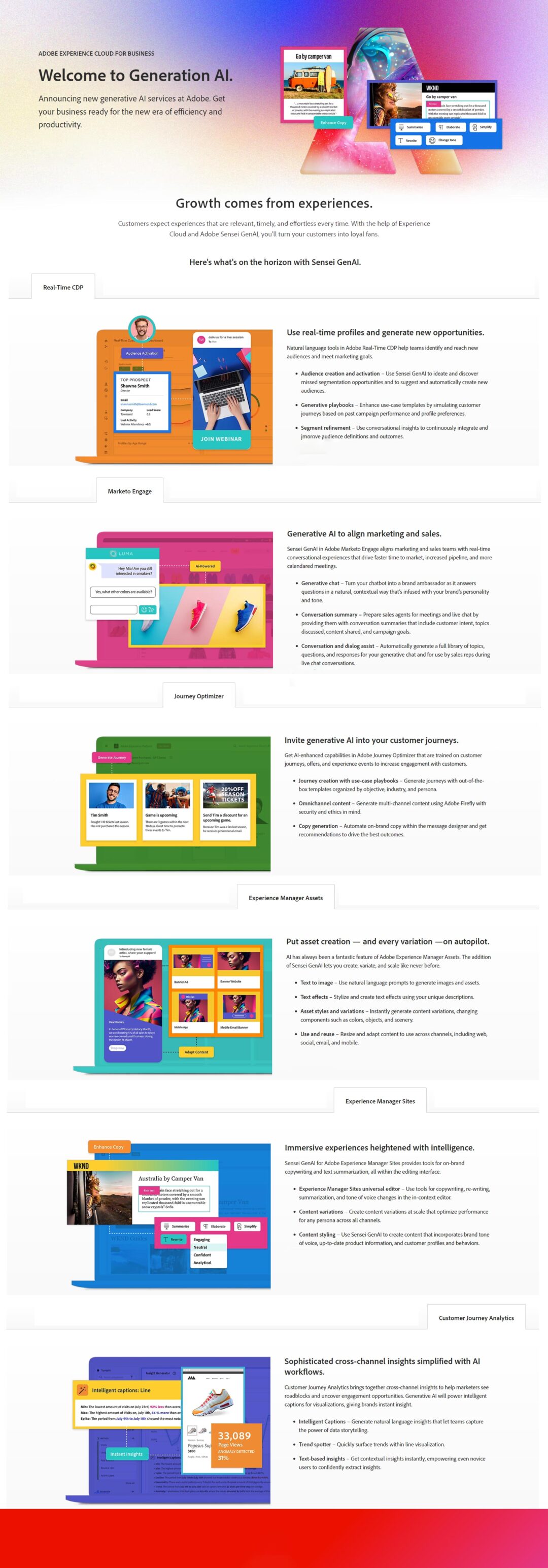 Adobe พัฒนา Sensei GenAI ยกระดับการการตลาดแบบ End-to-End