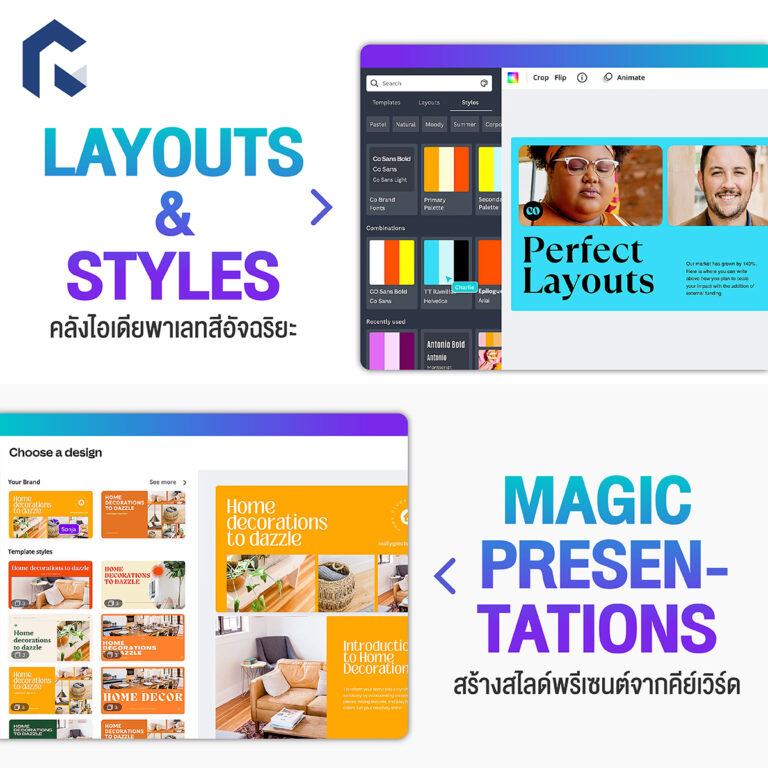 สรุปฟีเจอร์ AI บน Canva อัปเกรดใหม่ที่กราฟิกดีไซน์ และแบรนด์ต้องรู้!