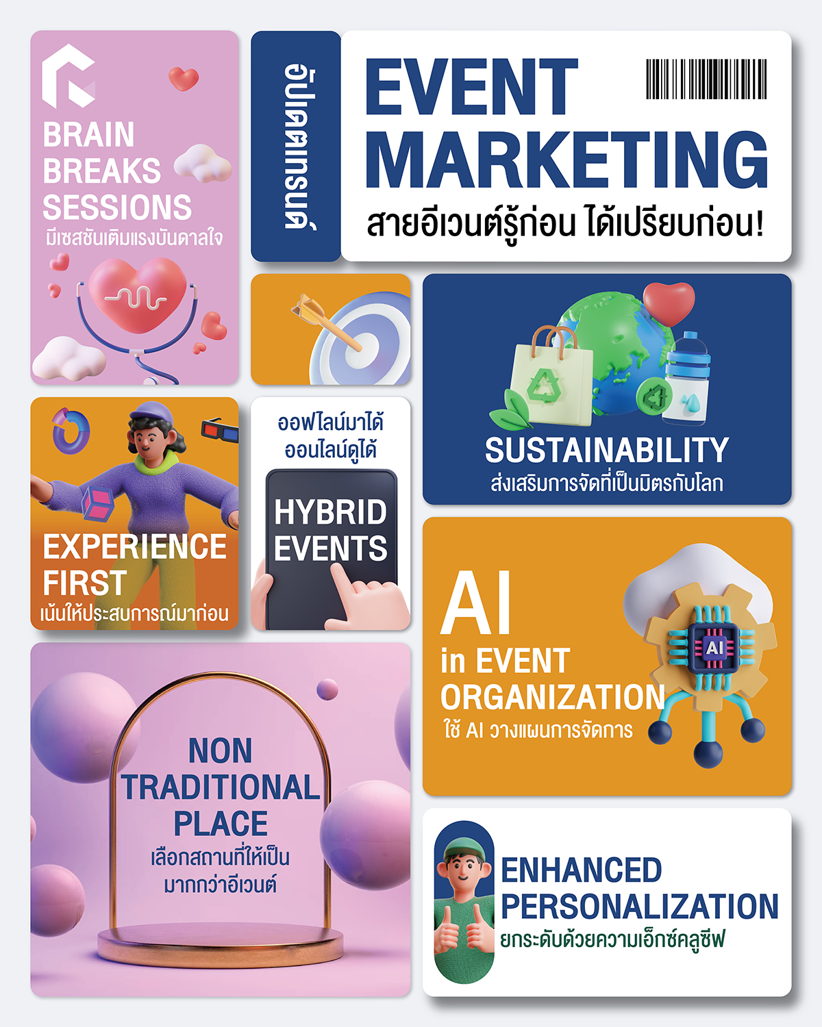 อัปเดตเทรนด์ Event Marketing สายอีเวนต์รู้ก่อน ได้เปรียบก่อน!