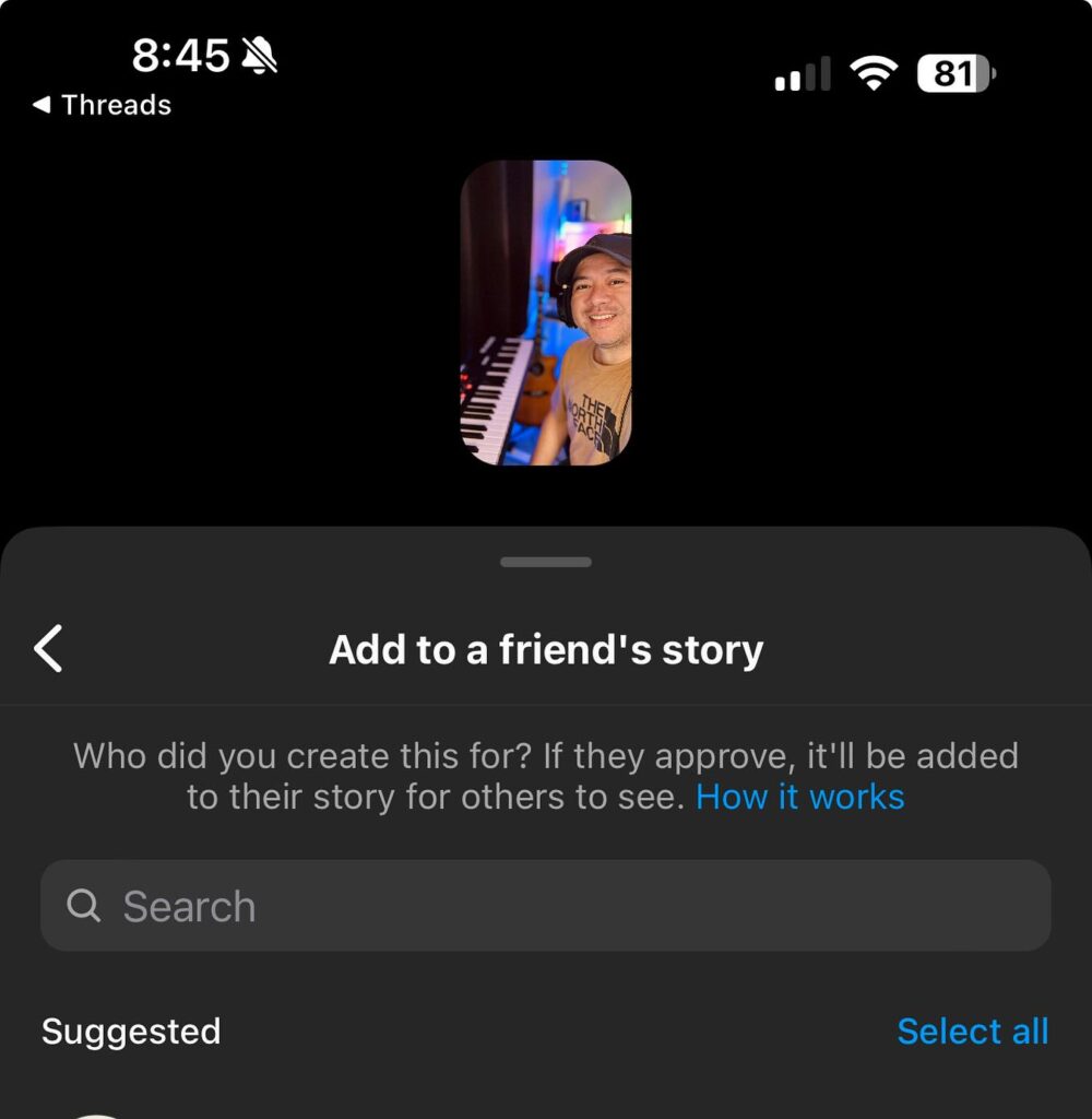 Instagram ทดสอบตัวเลือกใหม่ 'Create Stories for Friends' สร้างสตอรีให้เพื่อนแชร์ คล้ายการคอลแล็บ