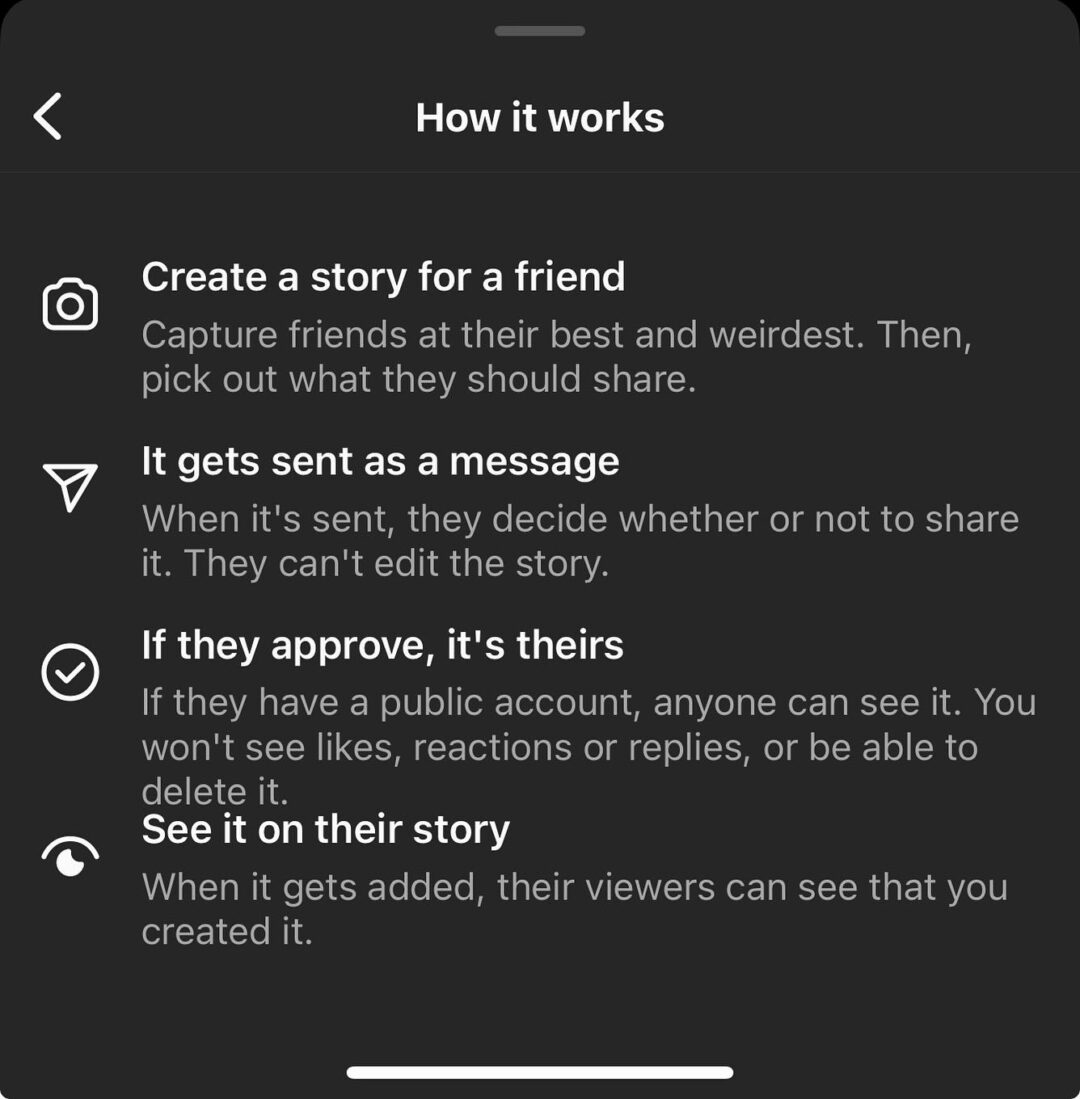 Instagram ทดสอบตัวเลือกใหม่ 'Create Stories for Friends' สร้างสตอรีให้เพื่อนแชร์ คล้ายการคอลแล็บ
