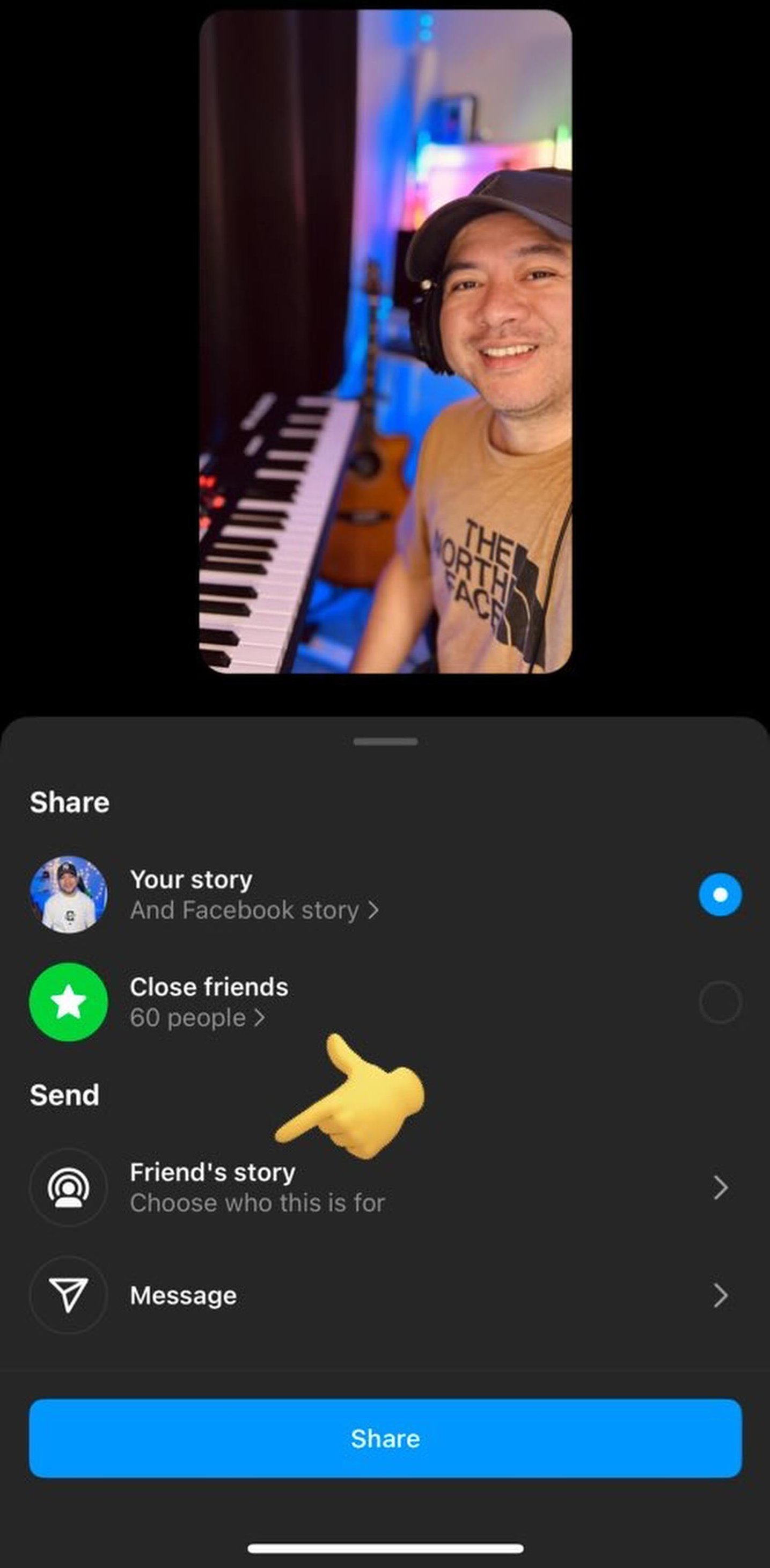Instagram ทดสอบตัวเลือกใหม่ 'Create Stories for Friends' สร้างสตอรีให้เพื่อนแชร์ คล้ายการคอลแล็บ
