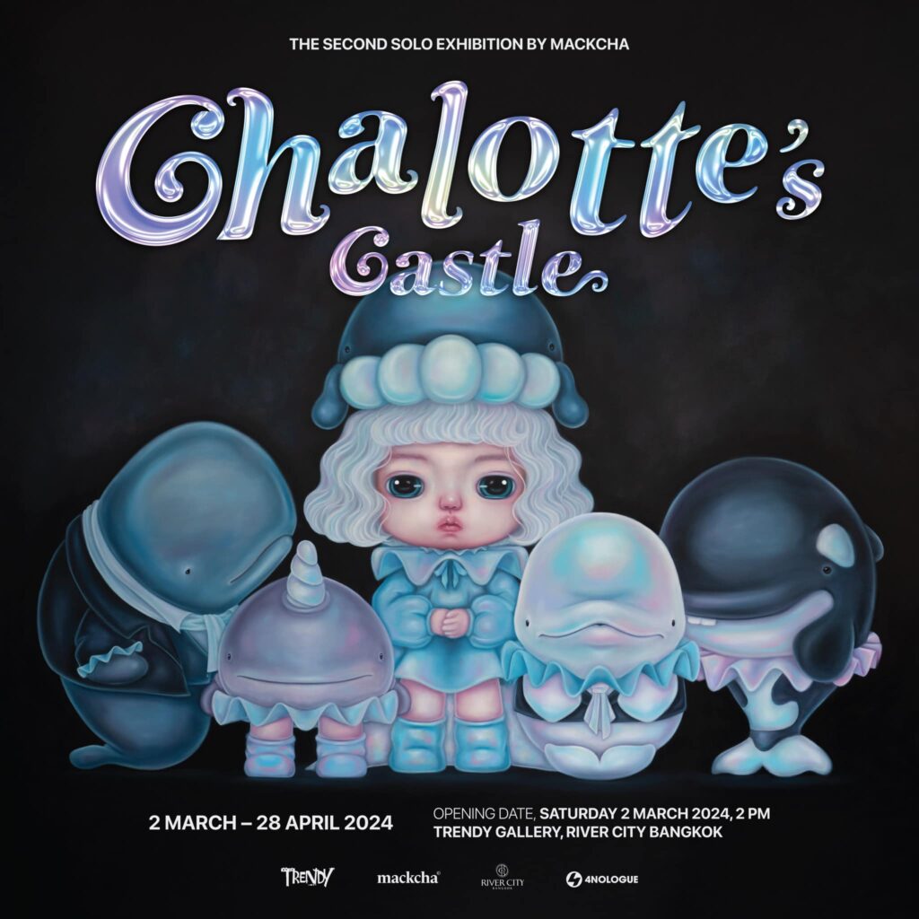 Mackcha ศิลปินชื่อดัง เจ้าของนิทรรศการ 'CHALOTTE’S CASTLE' ออกมาเตือนใจจากเหตุเด็กวิ่งชนผลงานเสียหาย
