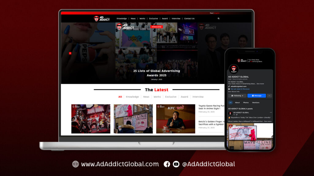 AD ADDICT เปิดตัว “AD ADDICT Global” บุกตลาดอินเตอร์! ส่งออกงานครีเอทีฟไทยสู่สายตาชาวโลก